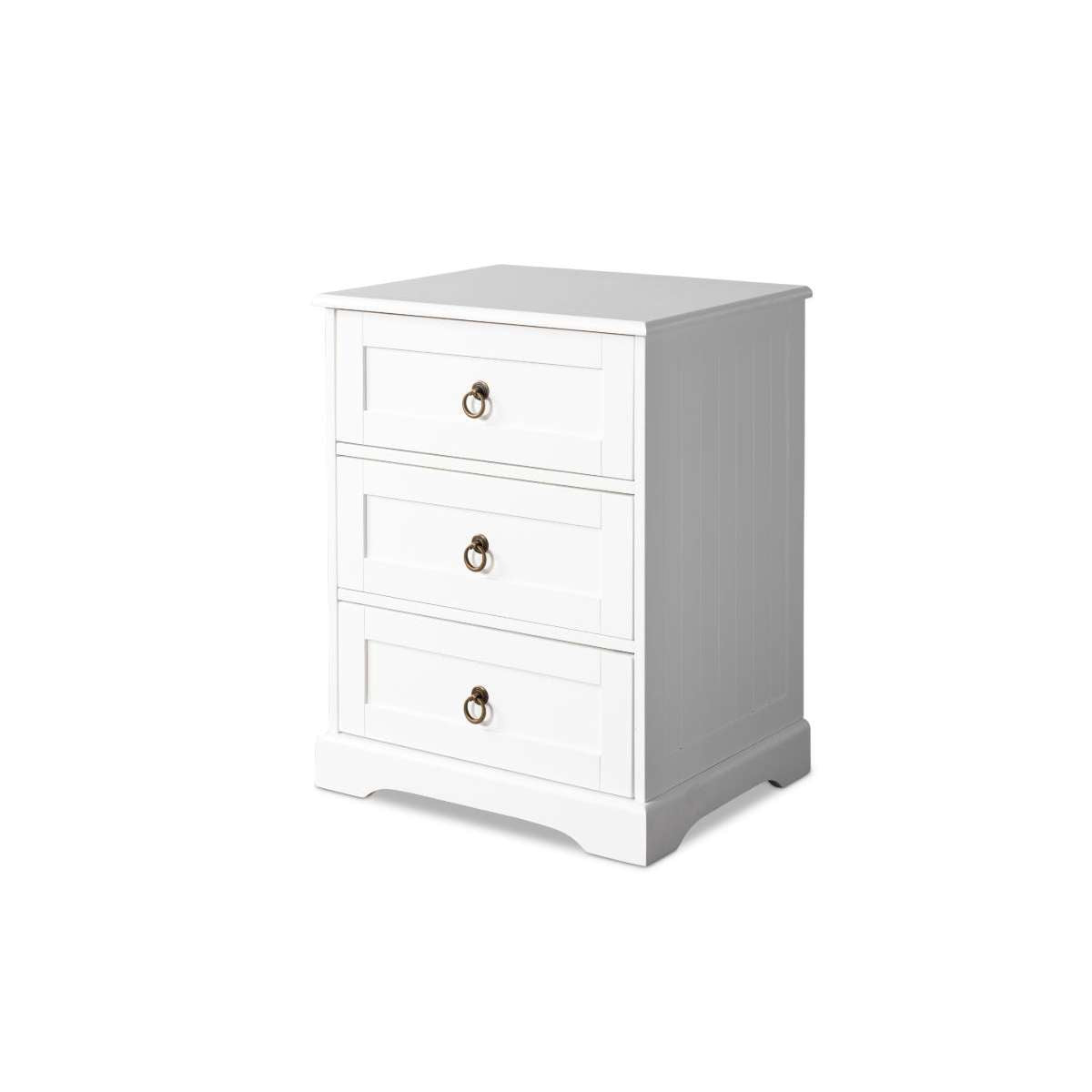 Hamptons Bedside Table - Bedroom Furniture | Mocka NZ