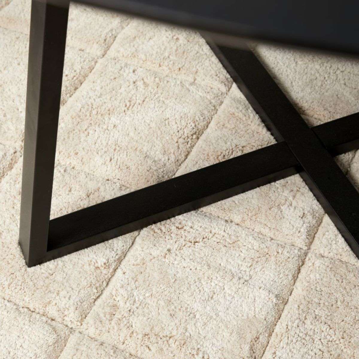 Zander 4 Seater Round Dining Table - Black | Dining Furniture