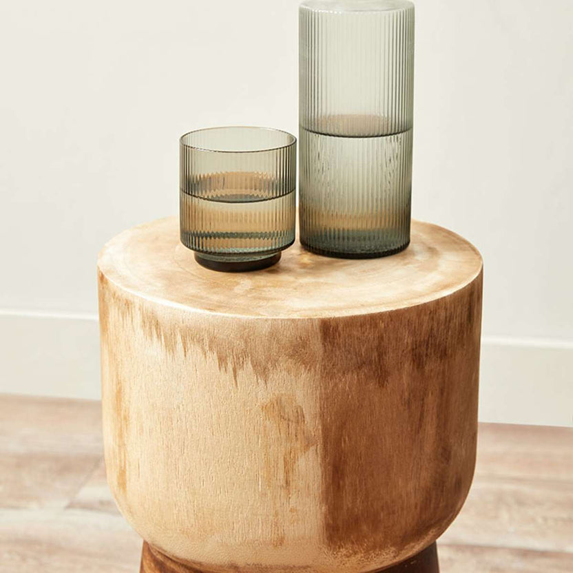 Frederick Wooden Side Table | Home Furniture | Mocka NZ