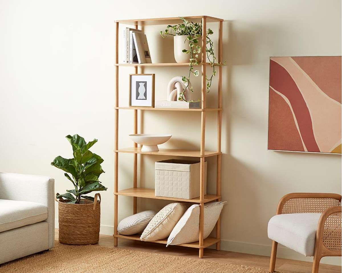 Eden Tall Shelf | Handy Extra Storage | Mocka NZ