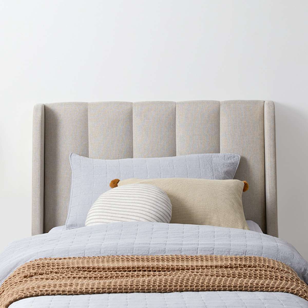 Quinn Double Bed - Natural | Bedroom Furniture | Mocka NZ