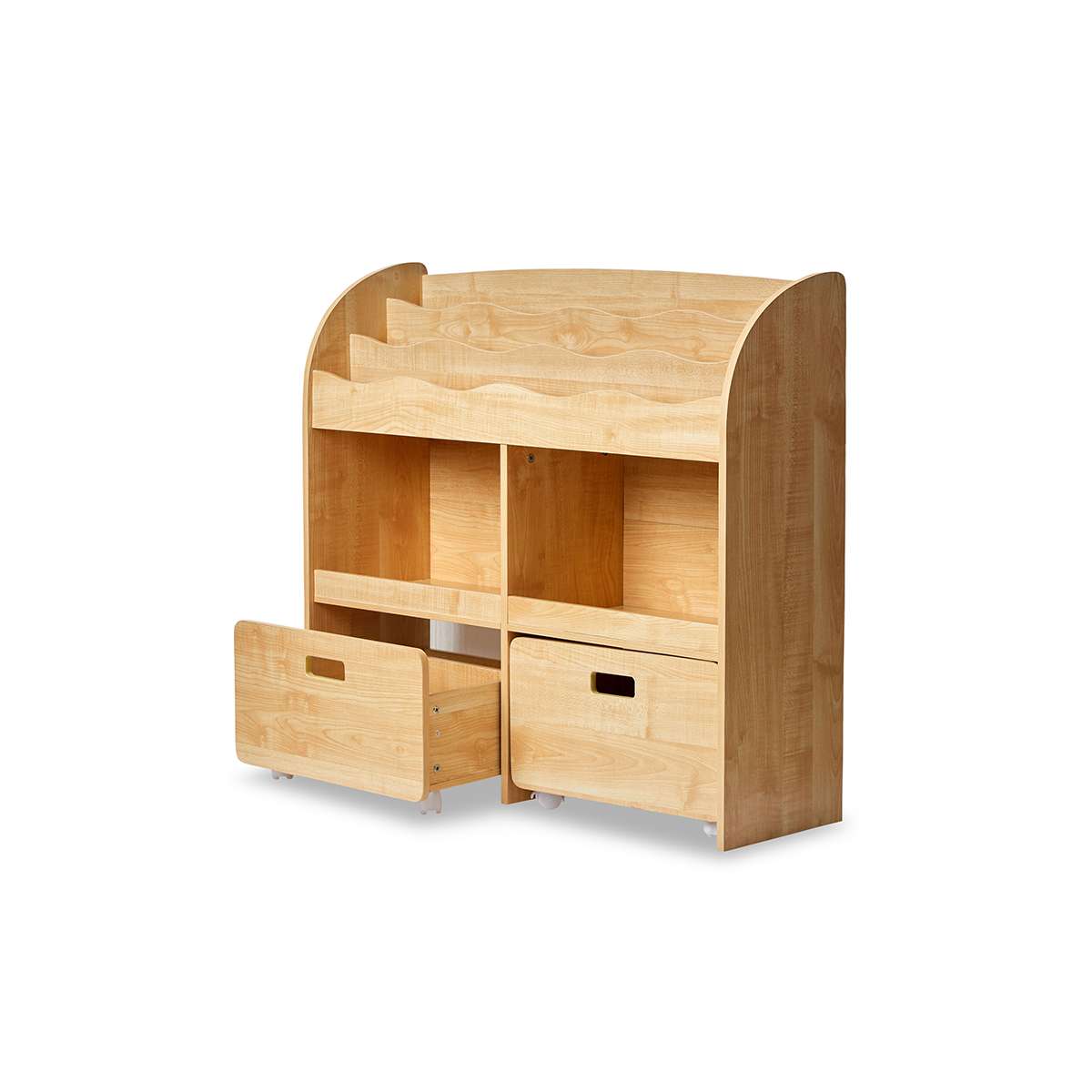 Theo Kids Bookshelf and Toy Drawer Organiser | Kids Furniture