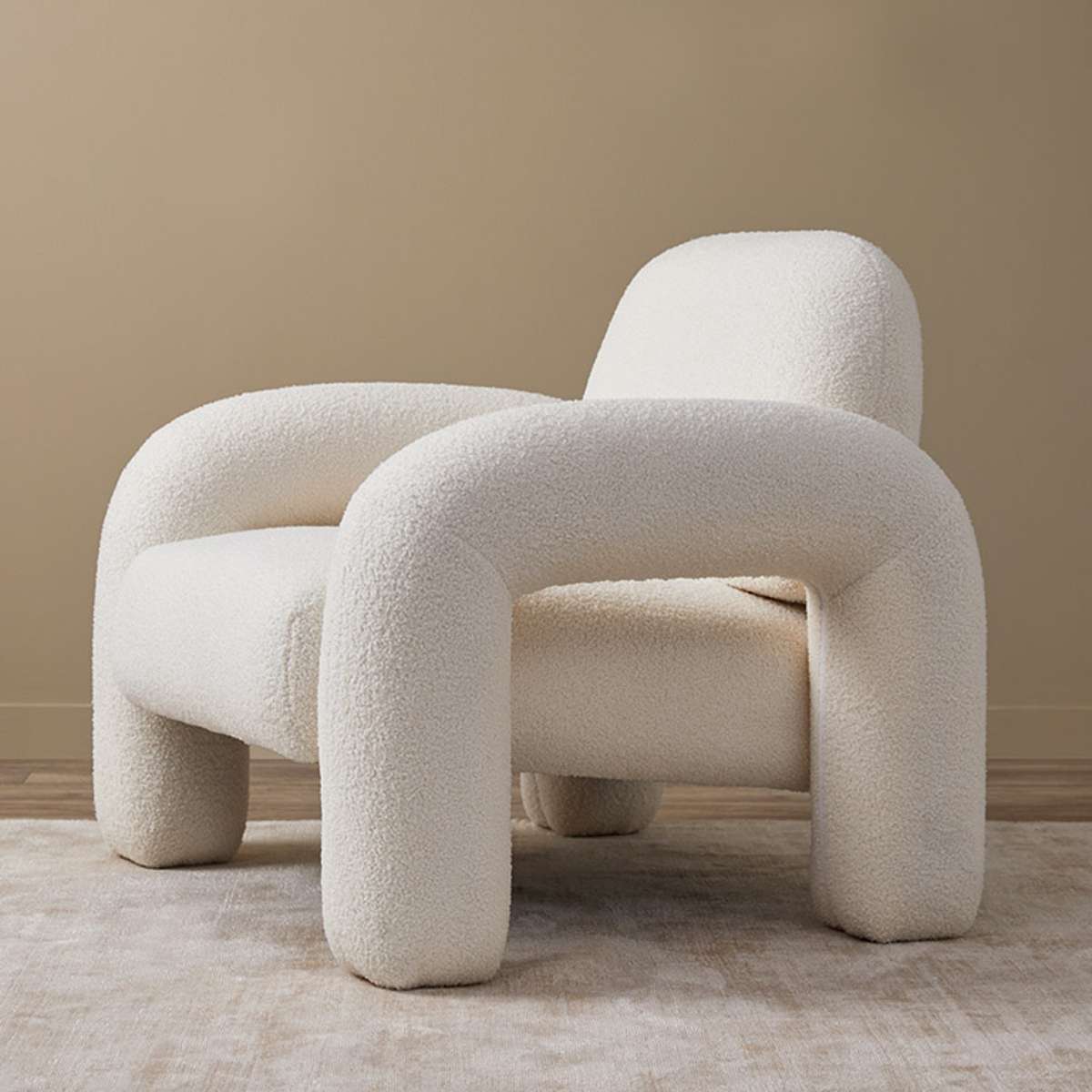 Felix Teddy Occasional Chair - Cream | Seating
