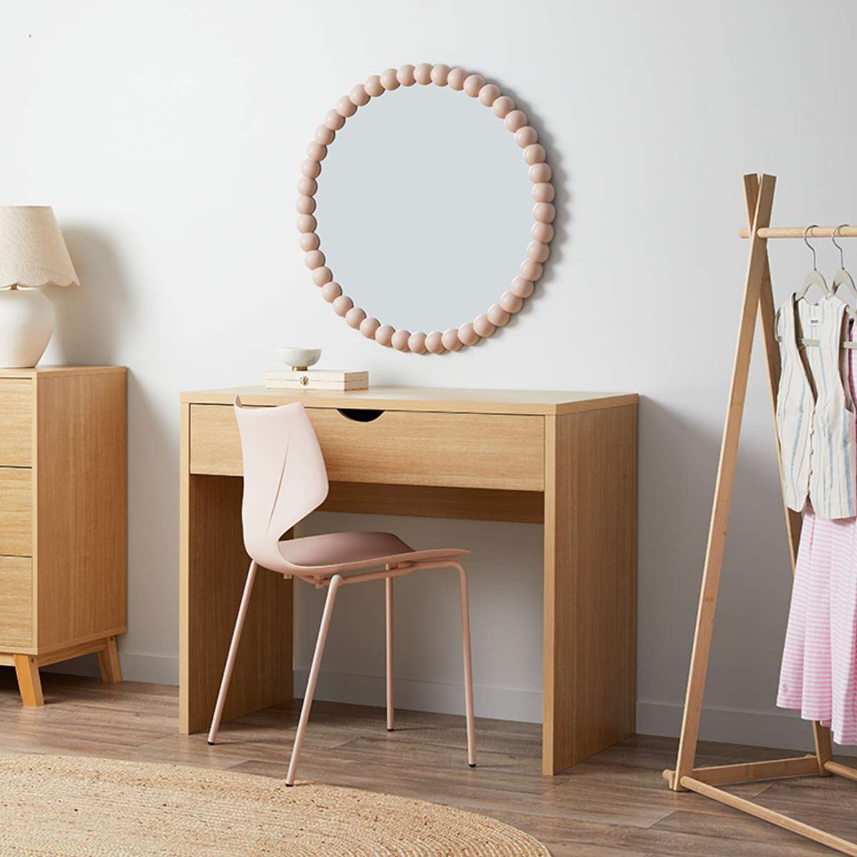 Make-Up Table - Natural | Compact & Functional | Mocka