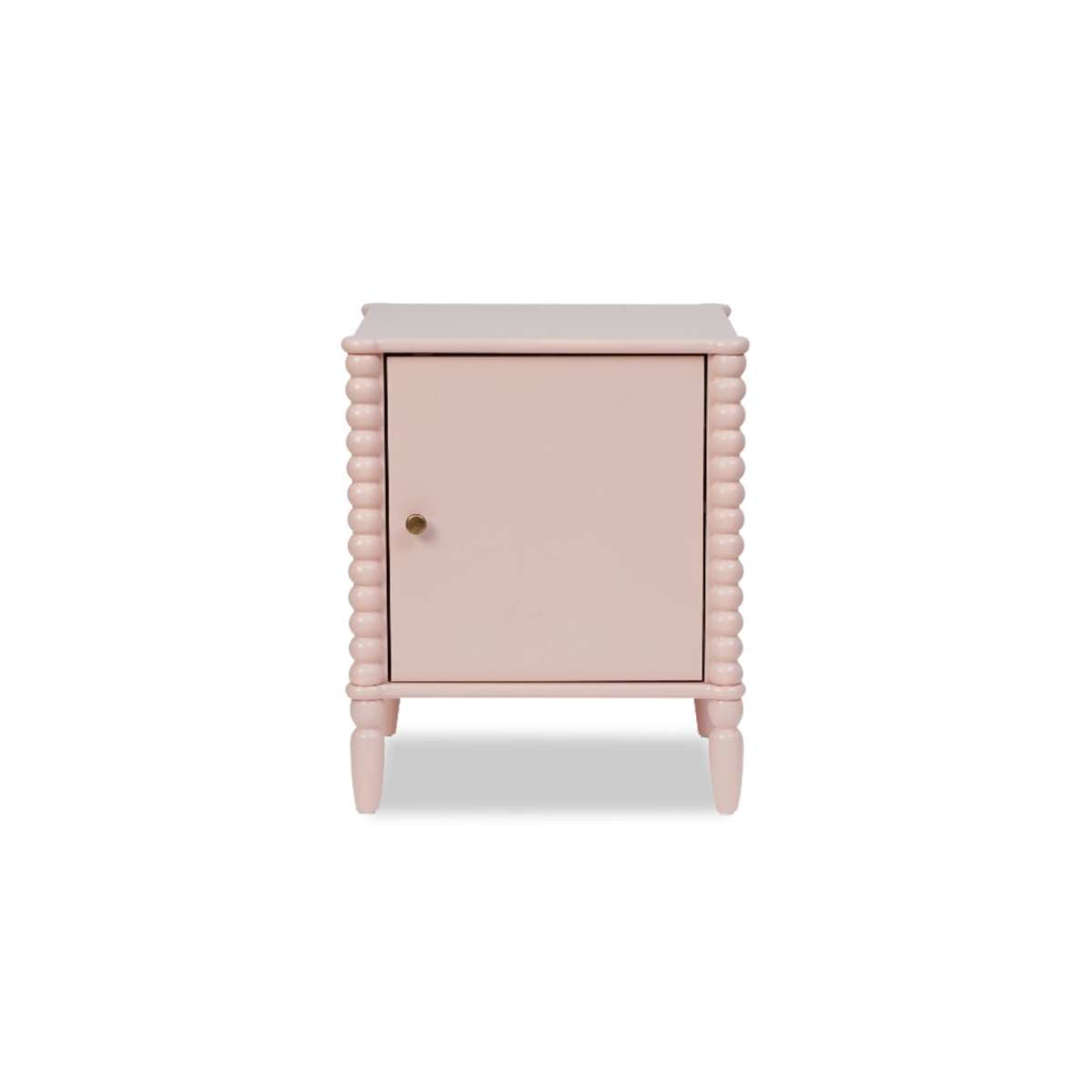 Betti Bobbin Bedside Table - Pink | Mocka Furniture