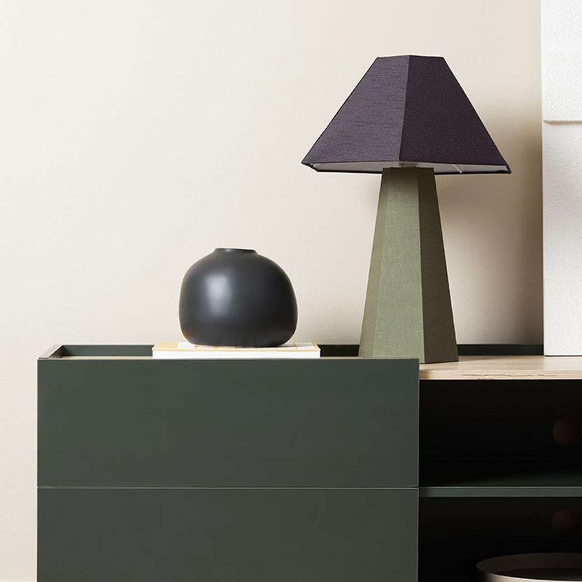 Murphy TV Unit Green/Natural - Modern & Durable | Mocka