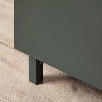 Murphy TV Unit Green/Natural - Modern & Durable | Mocka