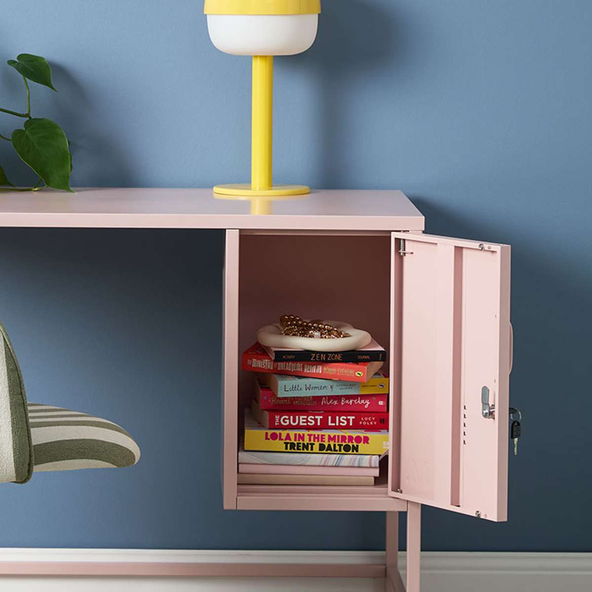 Mocka Original Locker Desk - Pink & Practical