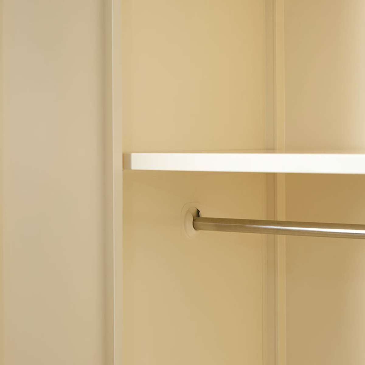Mocka Original Locker Wardrobe - Cream - Secure & Stylish