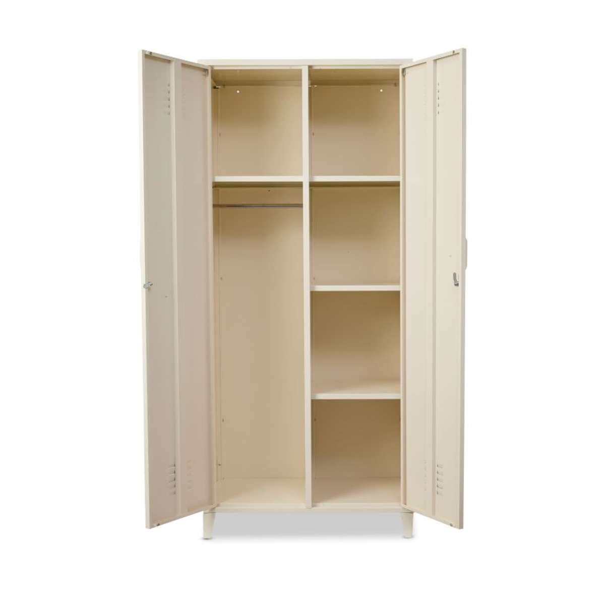 Mocka Original Locker Wardrobe - Cream - Secure & Stylish
