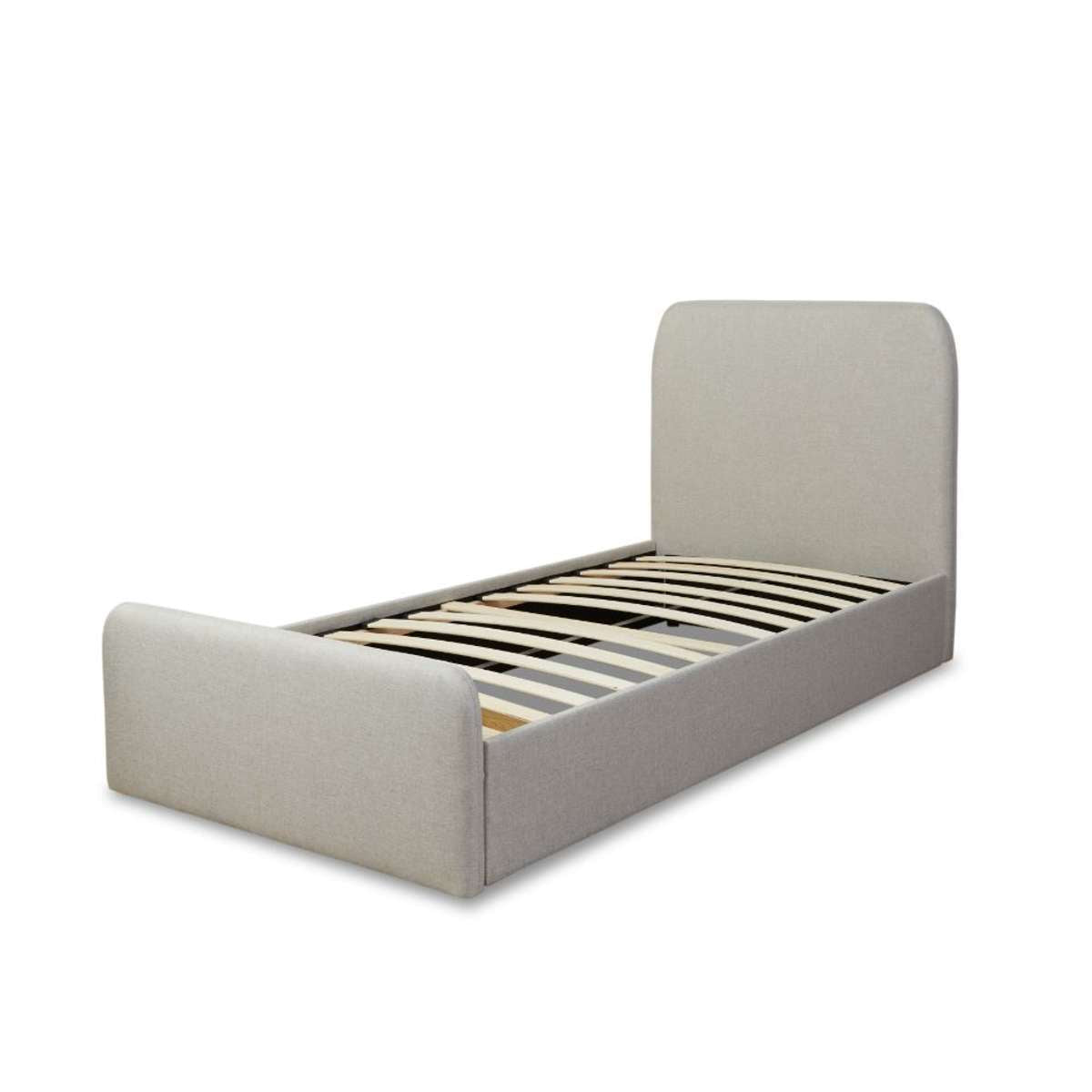 Sully Storage Single Bed - Natural | Stylish & Practical | Mocka