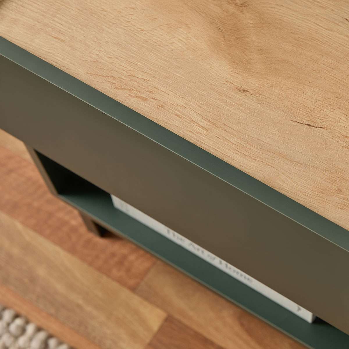 Murphy Bedside Table in green - Stylish & Practical | Mocka