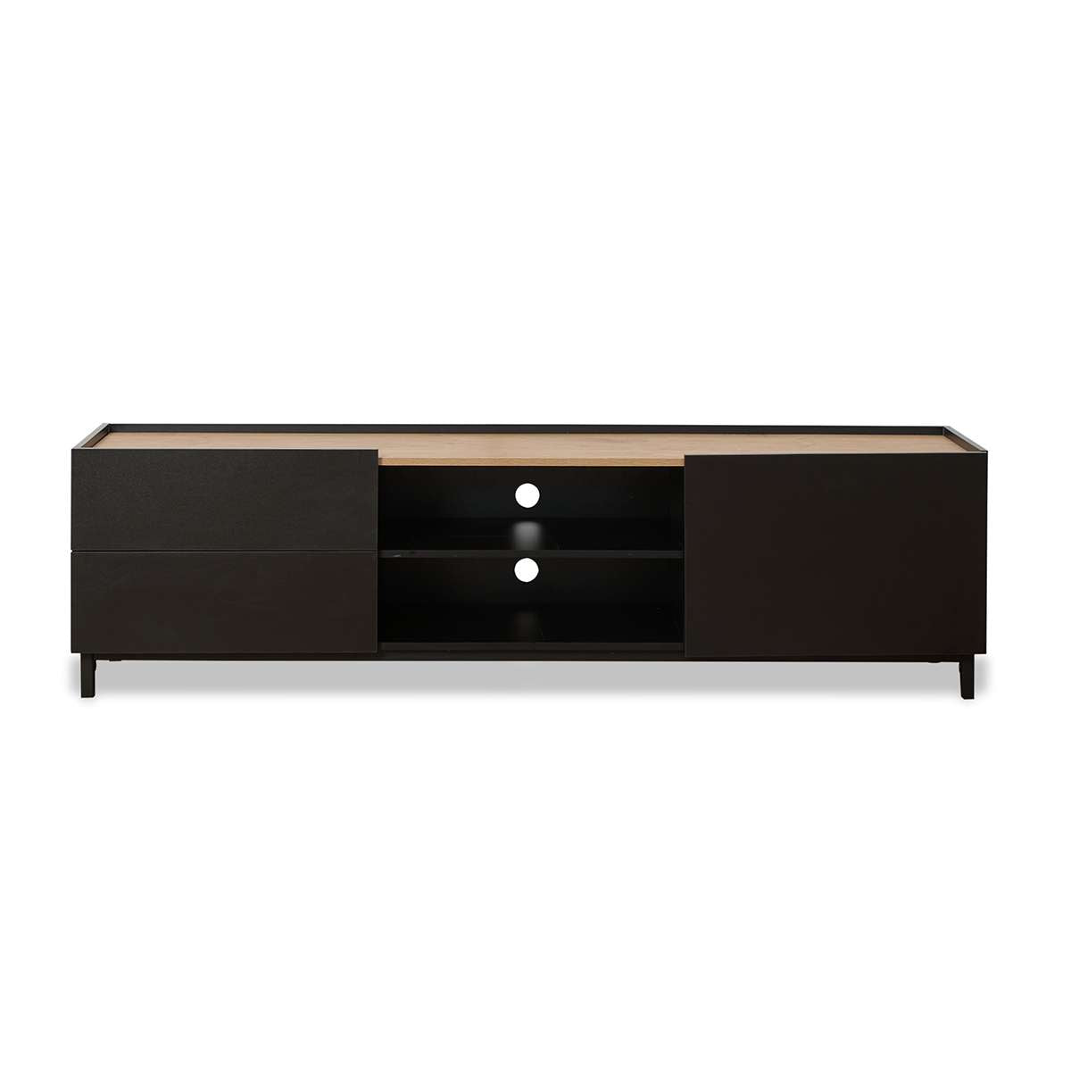Murphy Entertainment Unit Black/Natural - Mocka
