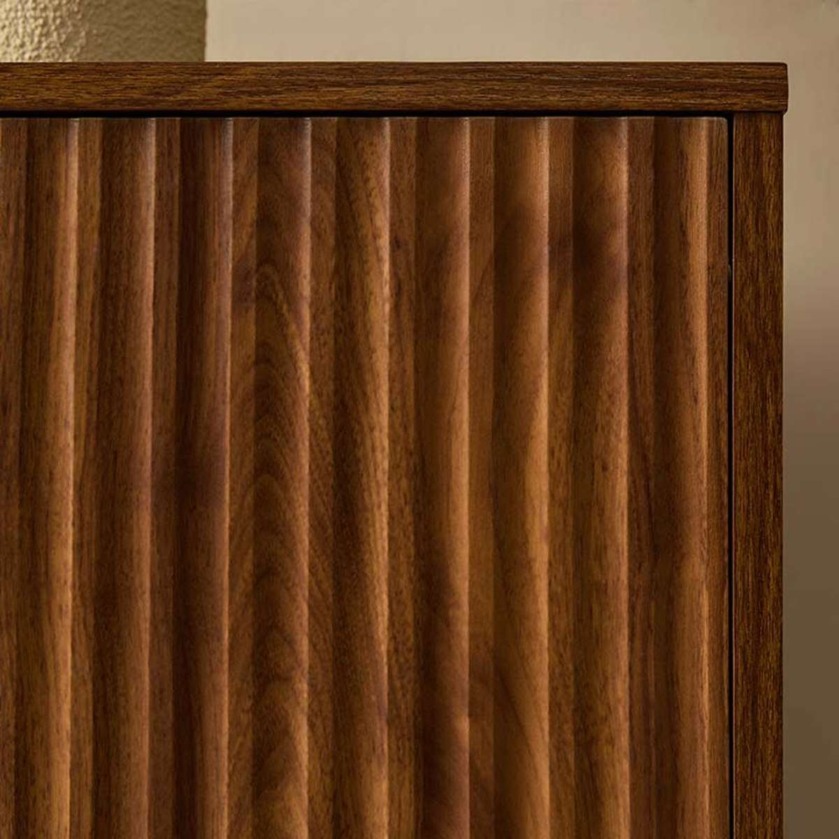 Deven Buffet in Walnut with Mid-Century Design | Mocka